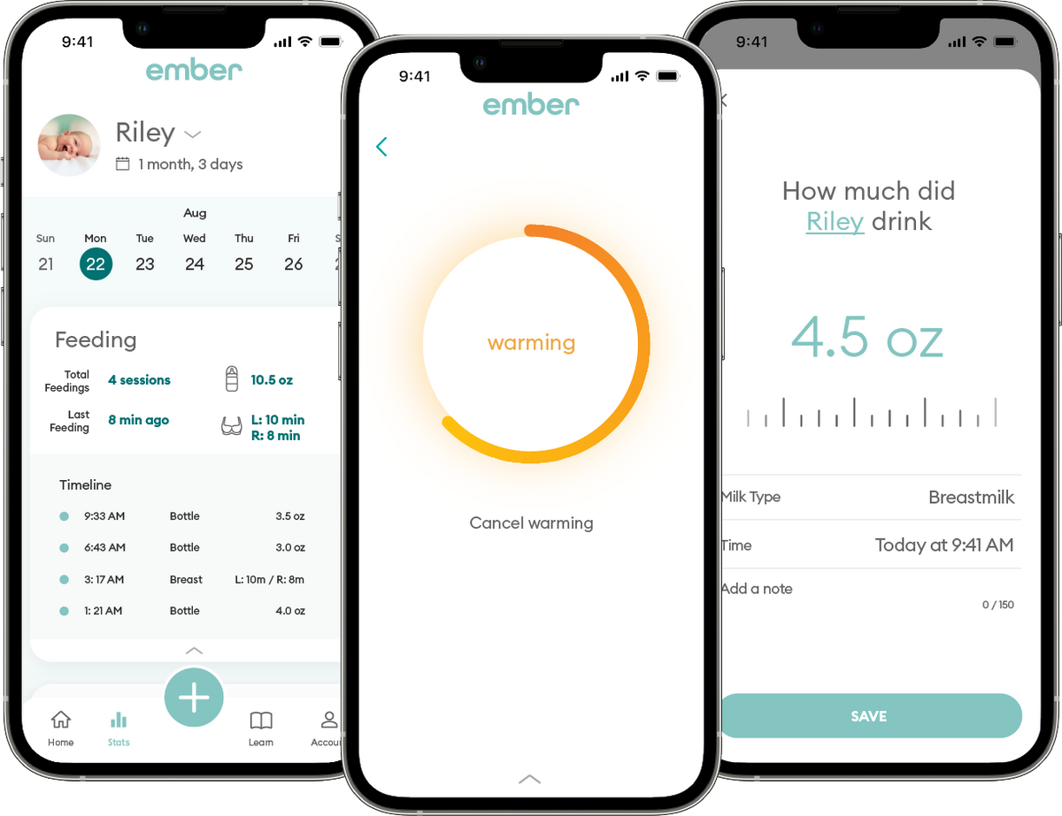 Ember Baby | Elevate Your Baby's Feeding Experience - Ember®